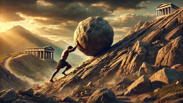 Does Life Feel Like Pushing A Giant Boulder? The Myth Of Sisyphus ...